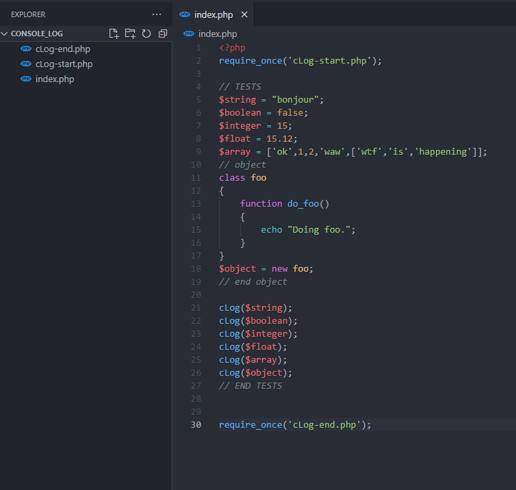 cLog_php 1.0 | cLog_php