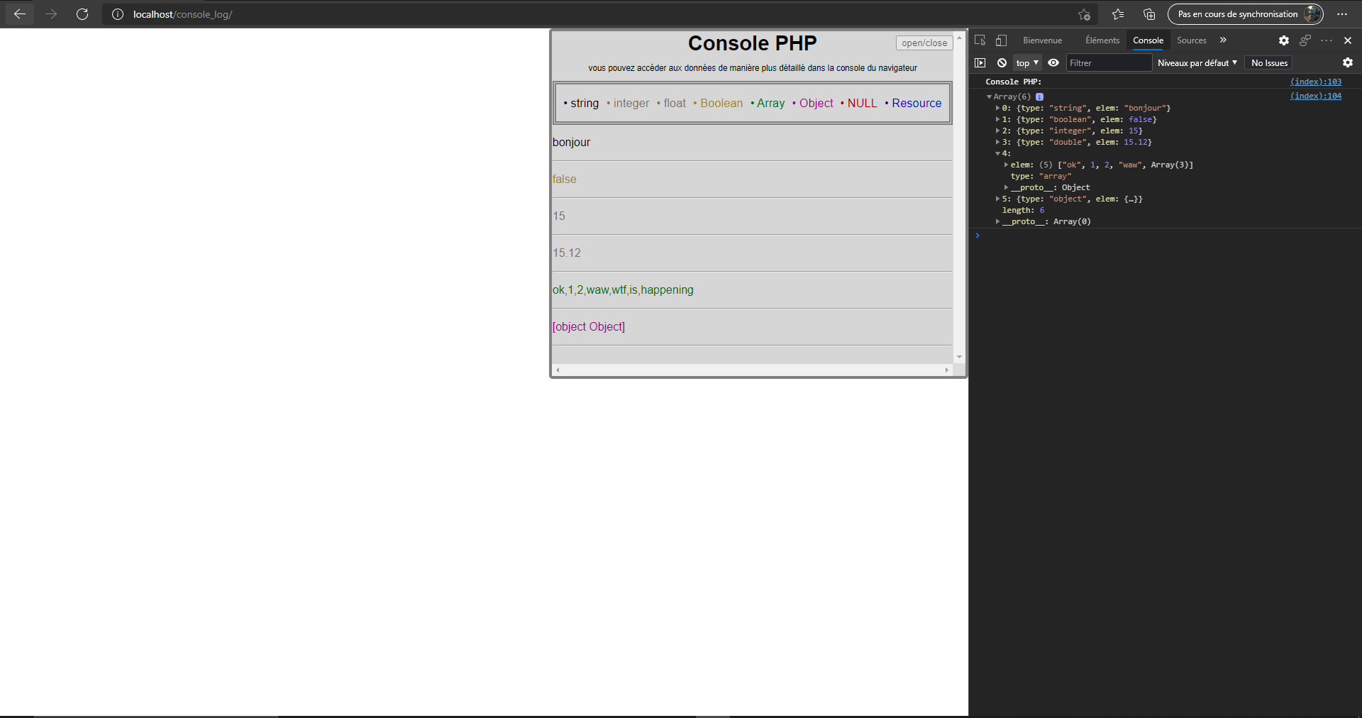 cLog_php 1.0 | cLog_php